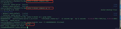 Docker Bash Ping Command Not Found Csdn