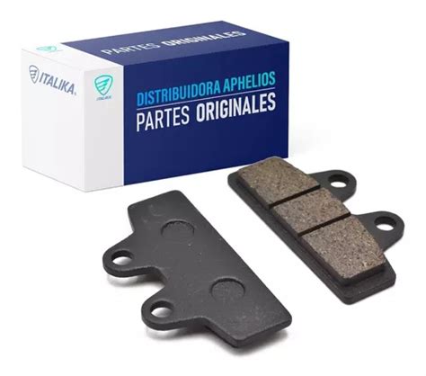 Balatas De Freno Delan Italika Original Modena125 Vitalia125 MercadoLibre
