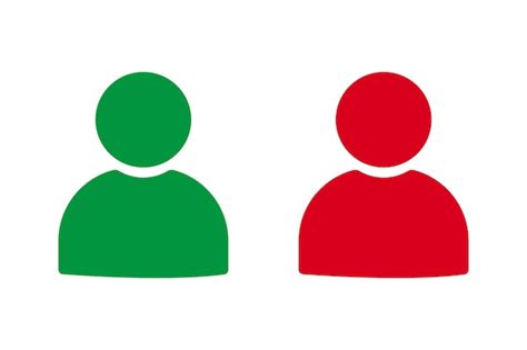 Icono de avatar humano la insignia de una persona vector símbolo de