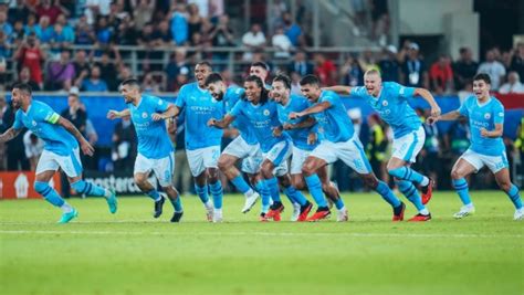 Manchester City Vs Sevilla Highlights Man City Lift UEFA Super Cup