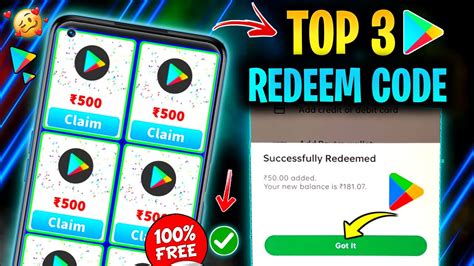 100 FREE Google Play REDEEM CODE How To Get Free Redeem Code For
