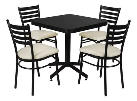 Mesa Con Sillas Restaurante Bar Cafeter A Cocina Taqueria Mercadolibre