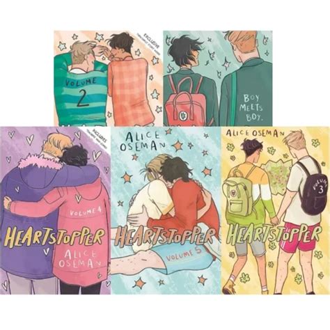 Juego De Libros Heartstopper Set De Libros De La Serie Heartstopper