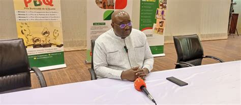 Dr Albert Ouédraogo aux Journées nationales de la qualité 2023 Le