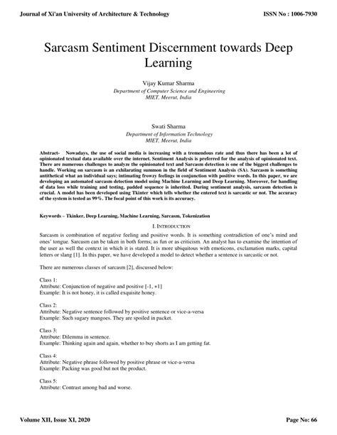 pdf sarcasm sentiment discernment towards deep learning