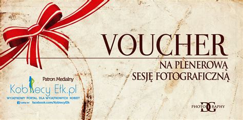 Kobiecy Ełk Voucher na sesję fotograficzną czeka