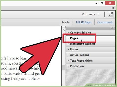 Ways To Split Pdf Files Wikihow