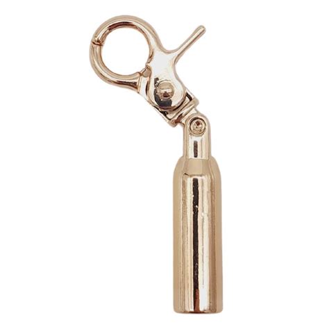 Angel Çanta Aksesuar 7 mm Kancalı Kovan Light Gold Renk 1 Adet püskül