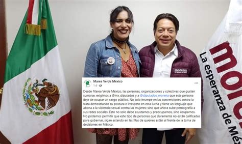 Marea Verde Pide Renuncia De Diputada Trans De MORENA Que Compartió