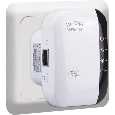 Répéteur Wifi Puissant 2 4Ghz 300Mbps Amplificateur Wifi Avec Port