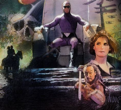 Drew Struzan The Phantom 1996 Movie Poster Comprehensive In