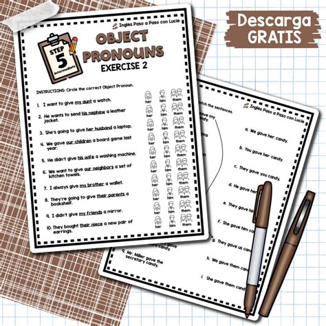 PRONOMBRES OBJETO EN INGLÉS Inglés Paso a Paso