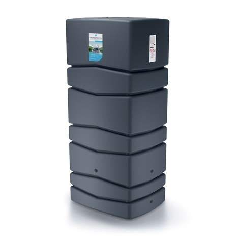Zbiornik na deszczówkę Aqua Tower Antracyt 650 l ERLI pl