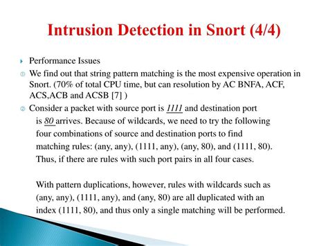 ppt rule hashing for efficient packet classification in network intrusion detection powerpoint
