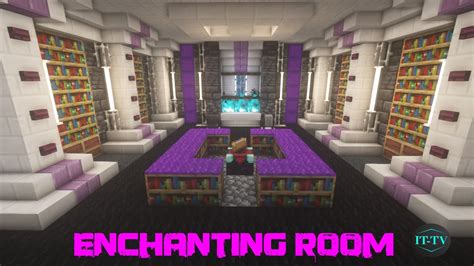 Minecraft Enchanting Room Ideas A Minecraft Enchanting Room Tutorial