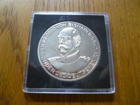 1971 MÜNZE SILBER Jubiläum Kaiserproklamation Bismarck 999 EUR 99 00