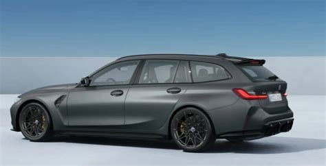 Pricey BMW M3 Touring Frozen Pure Grey Showcased With Lots Of Options