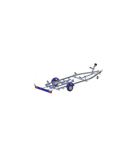 Remorque Sun Way CU 980kg Bass Boat Center Modèles Patins