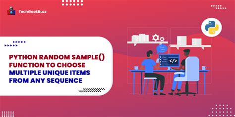 python random sample function to choose multiple unique from any sequence