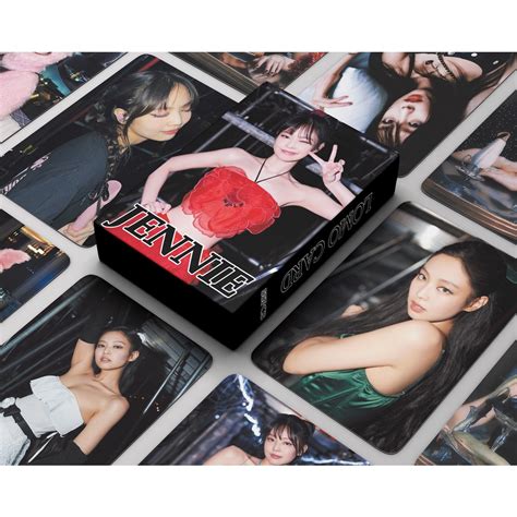 Blackpink 2023 JENNIE SOLOPhotocard Lomo Card 55pcs Box Shopee