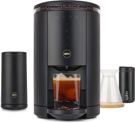 Amazon Spinn Coffee Espresso Machine With Milk Frother Bundle