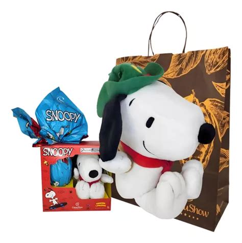Ovo De Páscoa Snoopy Escoteiro 160g Cacau Show 2024 Parcelamento sem