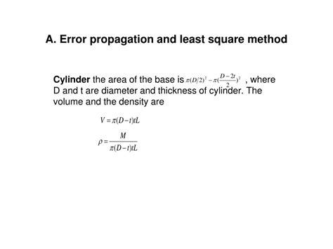 ppt a error propagation and least square method powerpoint hot sex picture