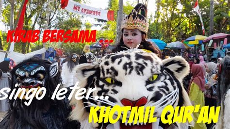 KIRAB BERSAMA SINGO LETER YouTube