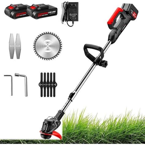 Tondeuse À Gazon À Main Coupe Fil Électrique Coupe Herbe Portable avec