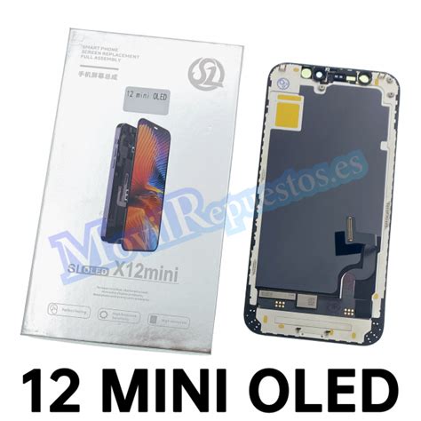 Pantalla Completa LCD Y Táctil para iPhone 12 Mini Negro OLED