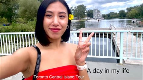 Toronto Ferry Island Vlog Travel Vlog Exploring Youtube Vlog