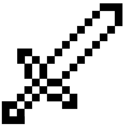 Disegni Da Colorare Spada Di Minecraft Imagesee