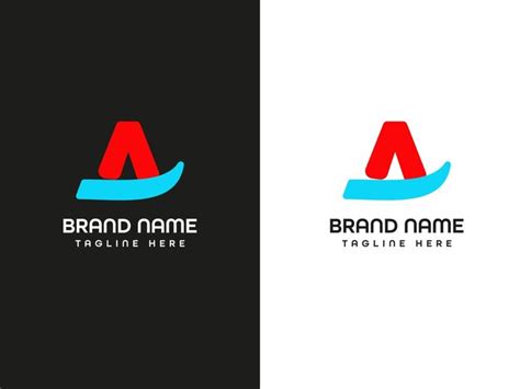 Buchstaben Logo Design Premium Vektor