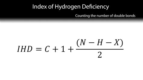 Index Of Hydrogen Deficiency Youtube