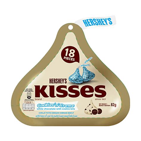 Hershey S Kisses Cookies N Creme 82g Chocolate Walter Mart