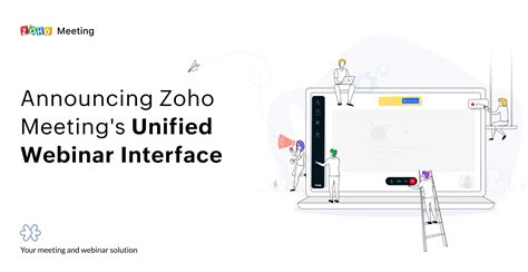 introducing zoho meeting s interactive webinar user interface zoho blog