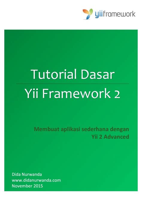 pdf tutorial dasar yii framework 2 gilacoding mengenal dan dasar yii framework