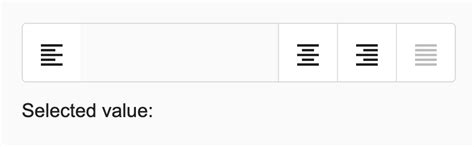 Css Alignment Of Buttons In Toggle Button Group In Angular Material