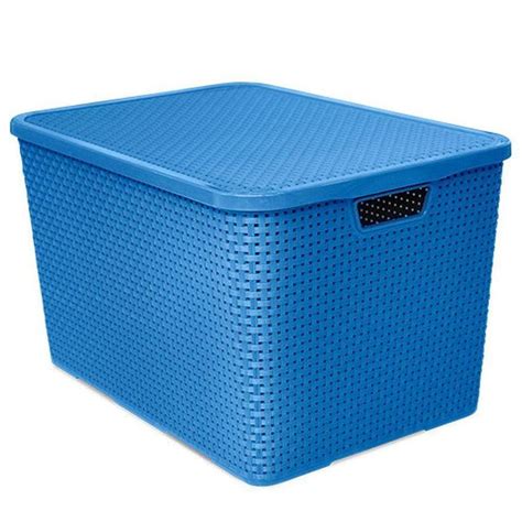 Caixa Plastica Organizadora Litros Casas Bahia