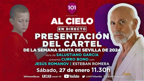 EN DIRECTO Presentación del cartel de la Semana Santa de Sevilla