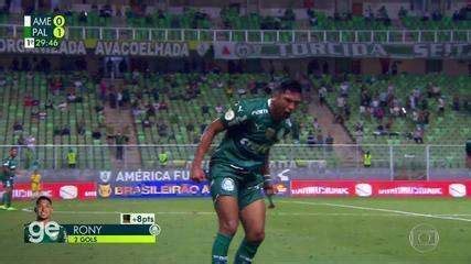 Golaço de Rony contra o Coritiba aumenta galeria pelo Palmeiras veja