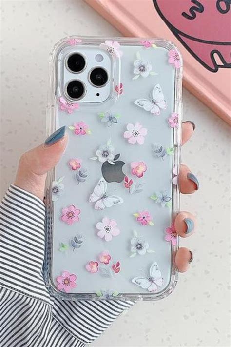 Flowers And Butterflies IPhone Case Creative Iphone Case Pretty