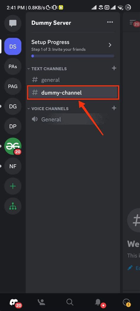 how to create a group chat in discord geeksforgeeks