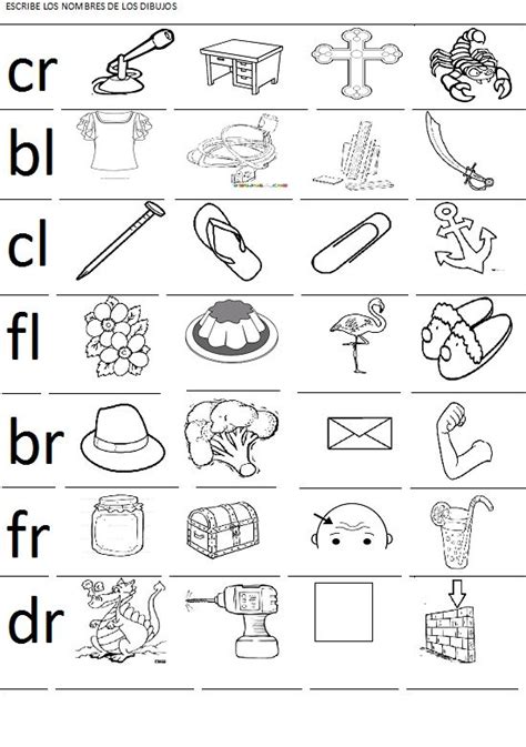 Enlaces Para Aprender En Espanol Silabas Trabadas Silabas Trabadas