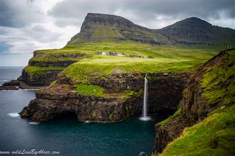 Gasadalur Waterfall Mulafossur Waterfall Wildlens By Abrar