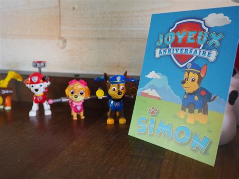 Arriba 37 Imagen Carte D Anniversaire Pat Patrouille Fr Thptnganamst