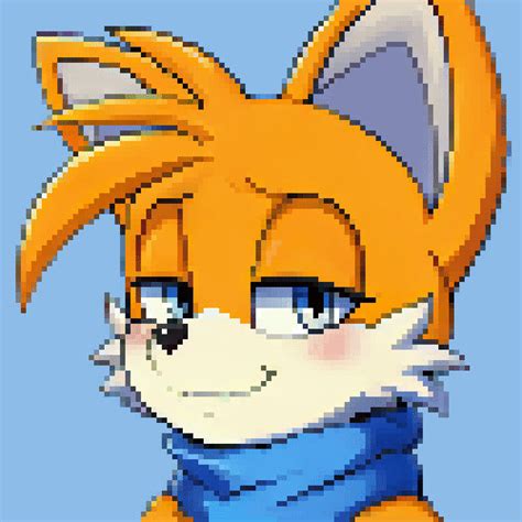 Tails Pixel Art Fox Icon Animation By Anastasradonski On Deviantart
