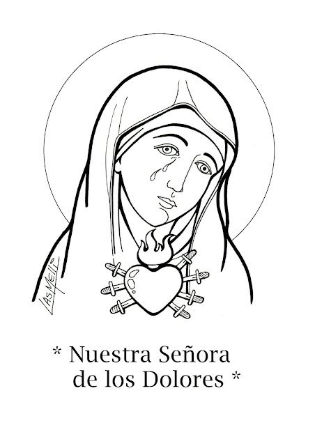 El Rincón de las Melli ICONO Nuestra Señora de los Dolores