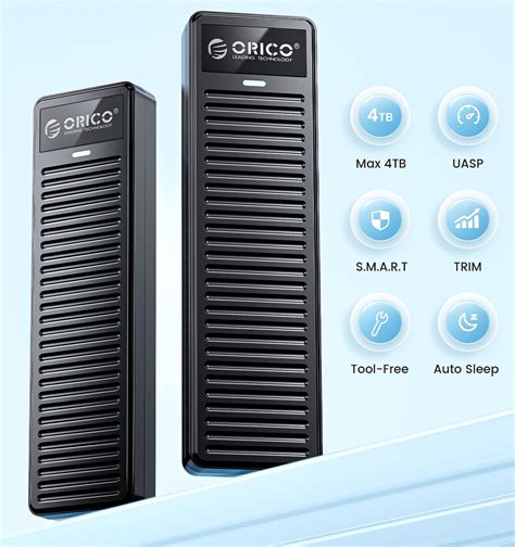 Универсальный Внешний Бокс Переходник Orico M2 Nvme Pci E M2 Sata