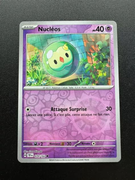 Nucléos 070 162 Forces Temporelles EV05 carte Pokémon